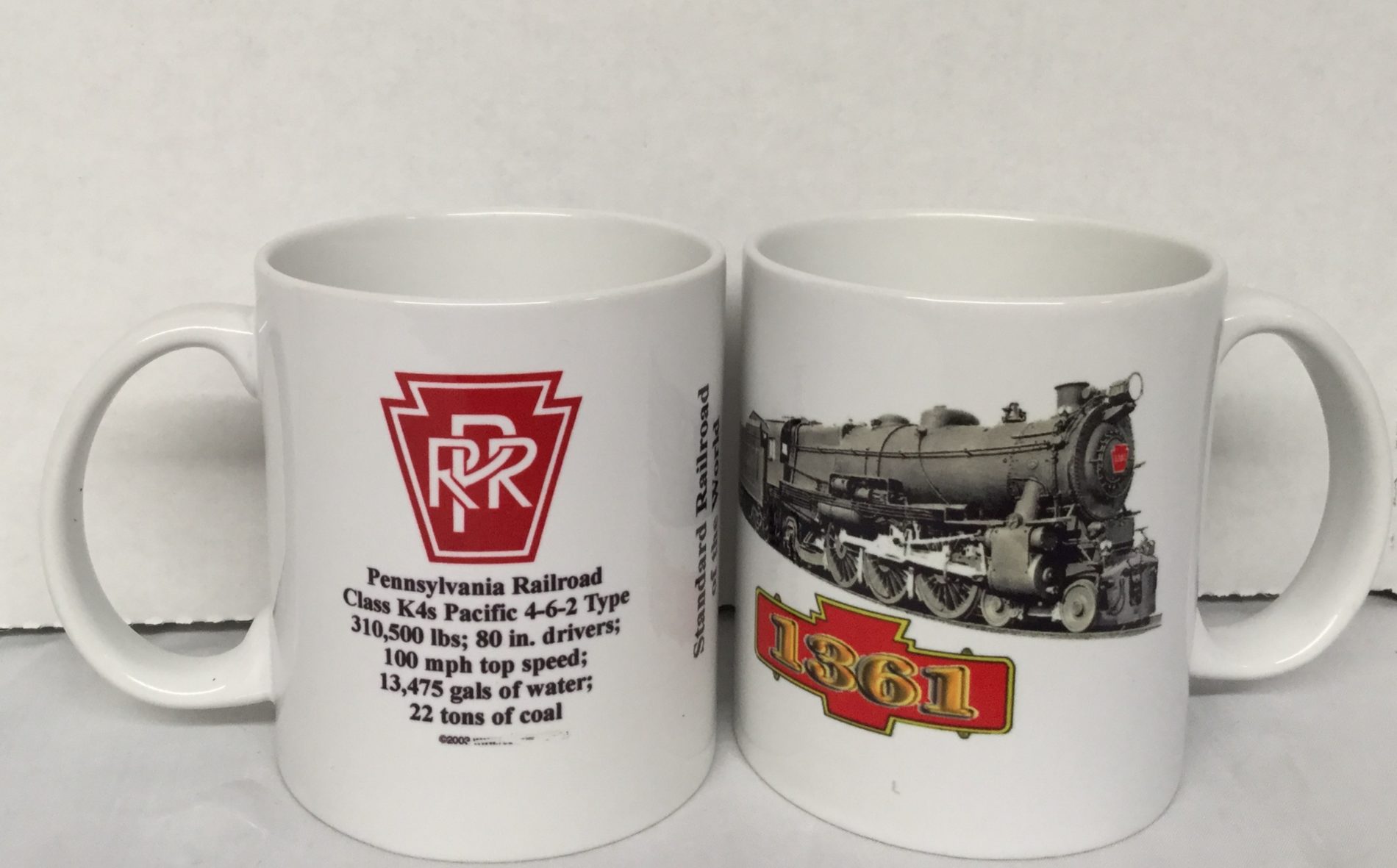 Pennsylvania Railroad K4 Coffee Mug | PRR - MrTrain