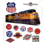 Union Pacific Heritage Railroad Sign - MrTrain