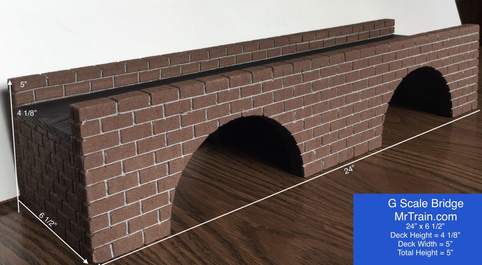 G Scale Train Bridge Miniature Scenery - MrTrain