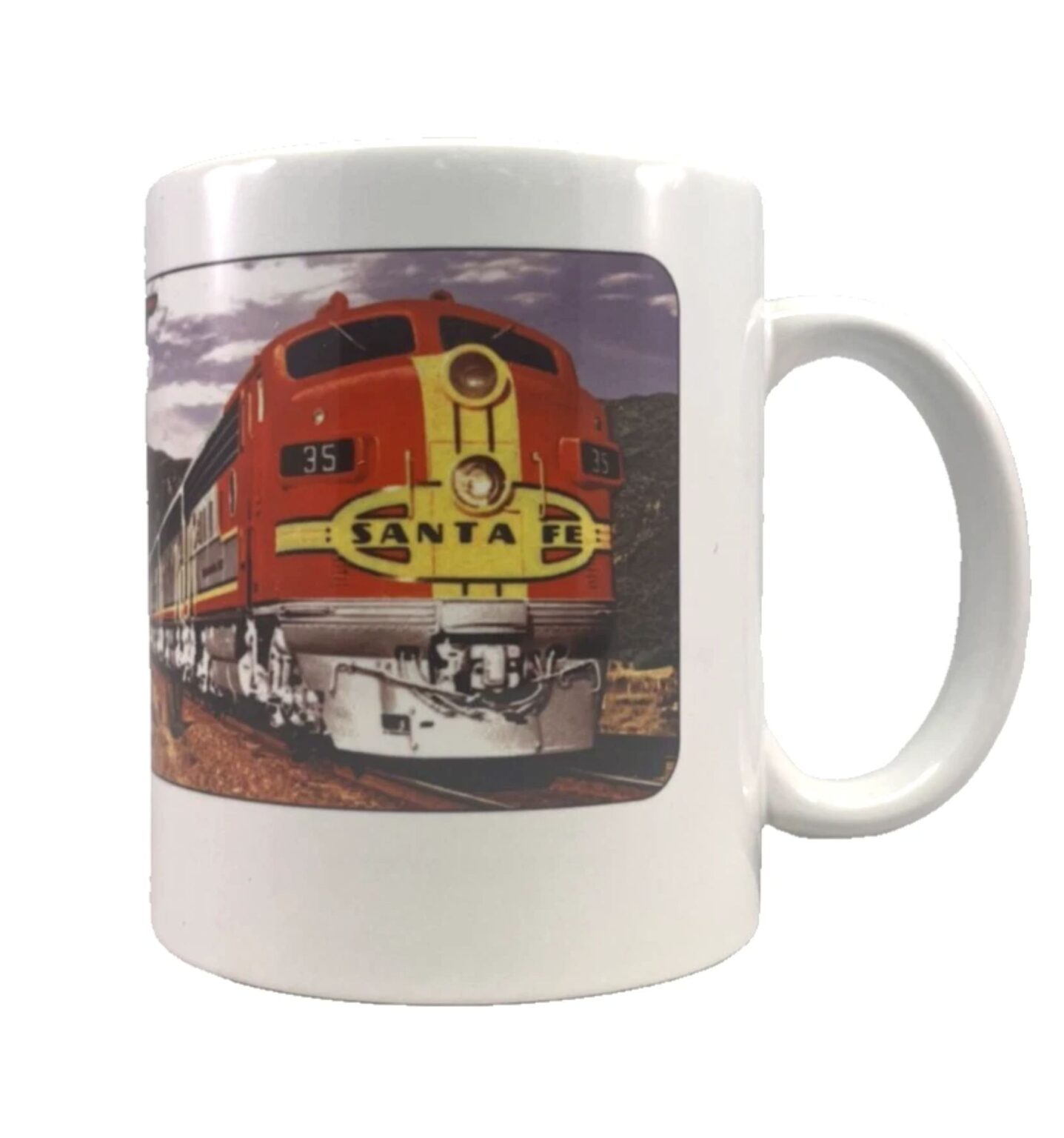 Santa Fe Railroad Coffee Mug - MrTrain