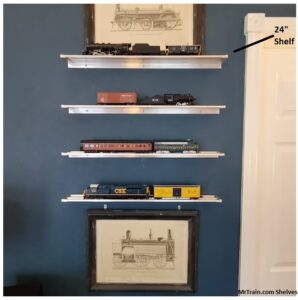 Model Railroad Train Shelf - O Gauge Trains - MrTrain