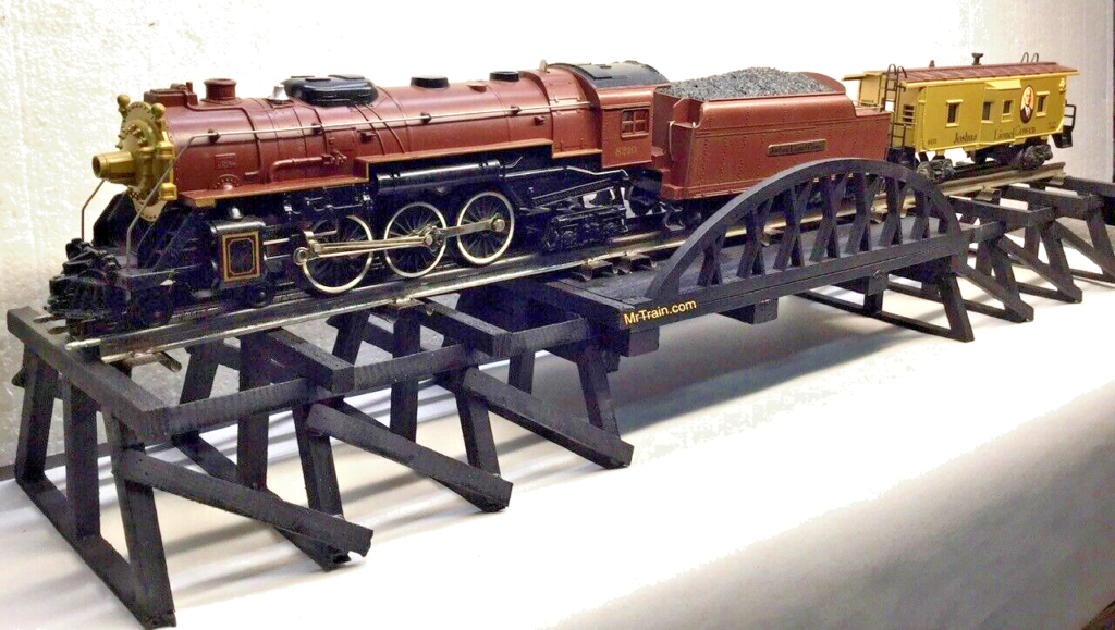 O Scale Bowstring Bridge with Trestle | 30" Long - MrTrain