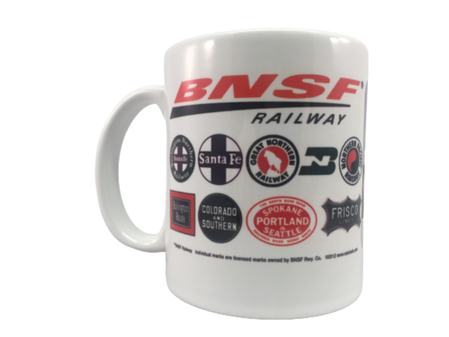 BNSF Railway Coffee Mug / Heritage LOGO - MrTrain