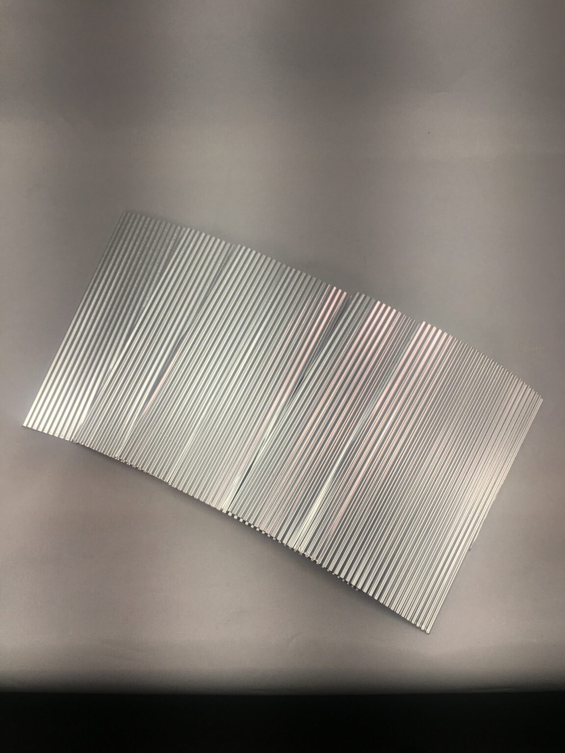 Miniature Corrugated Aluminum Sheets | 6 Pieces | 6" x 3.5" | Made in ...